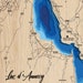 Digital File PDF, SVG Lake Annecy France Map, Bathymetric Depth Layers ...