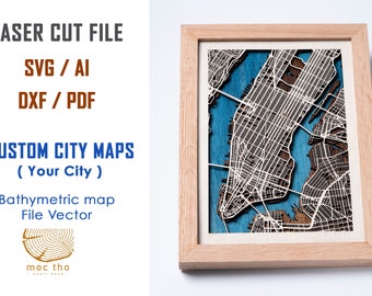 City Maps - Etsy