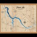 Digital File PDF, SVG Pickwick Lake, Tennessee, Alabama Bathymetric ...