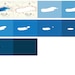 Digital File PDF, SVG - Donner Lake California Map, Bathymetric Depth ...