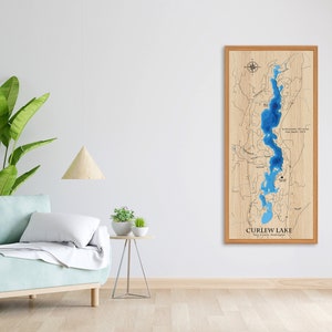 Digital File PDF SVG Curlew Lake Washington Bathymetric - Etsy