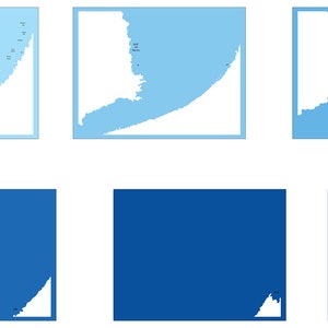 Digital File DXF AI SVG the Florida Key Map Wood - Etsy