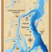Digital File PDF, SVG - Harstine Island Puget Sound Washinton Map ...