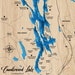 Digital File PDF, SVG - Candlewood Lake Connecticut Map, Bathymetric ...