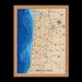 Digital File PDF, SVG - Oregon Coast or Bathymetric Depth Layers SVG ...