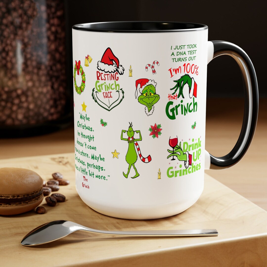 Grinch Mug, the Grinch Who Stole Christmas, the Grinch Coffee Mug ...