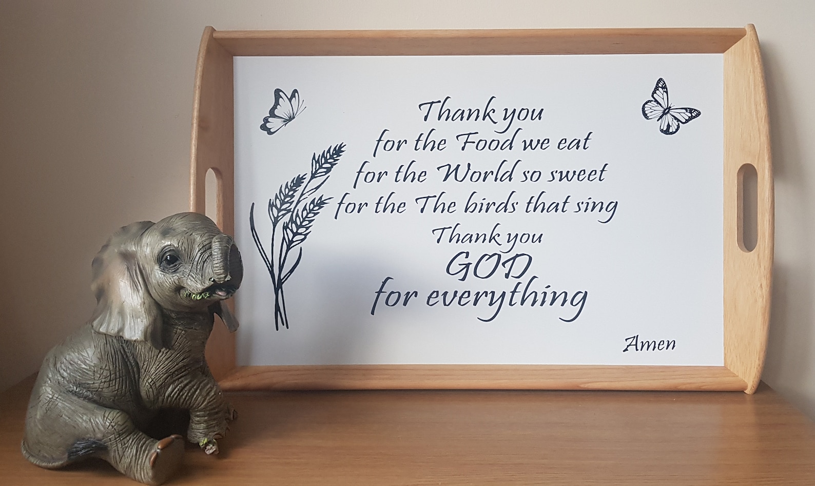 Personalised Lap Tray Kitchen Tray Wooden Tray Quote - Etsy UK