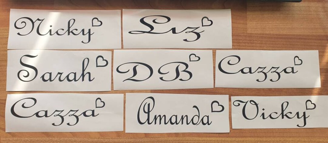Vinyl Stickers, Vinyl Decal, Vinyl Names, Vinyl Lettering, Vinly ...
