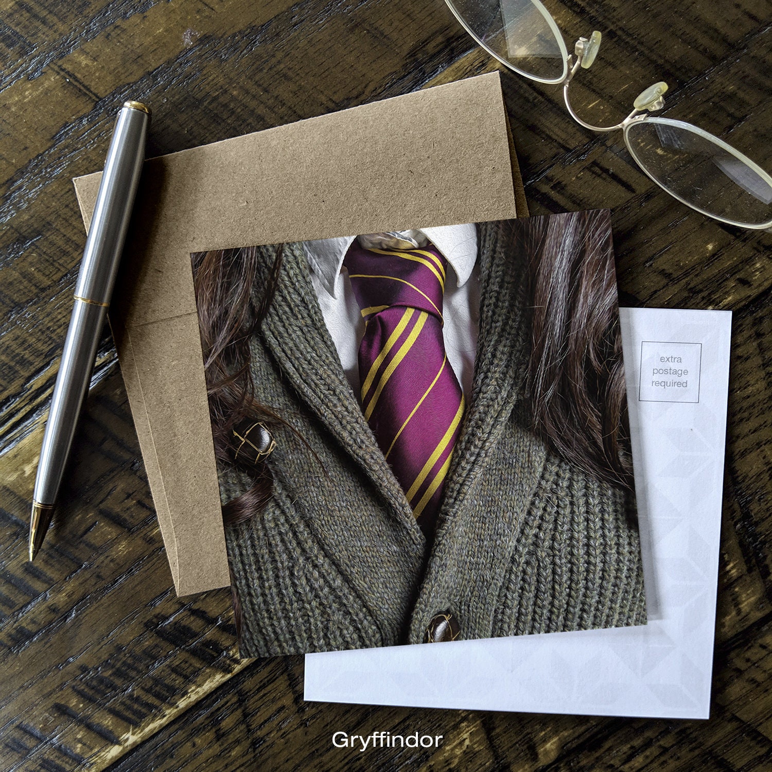 Harry Potter Postcards Gryffindor Slytherin Ravenclaw - Etsy