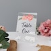 Acrylic Wedding Table Names Personalised Table Names or Number Acrylic ...