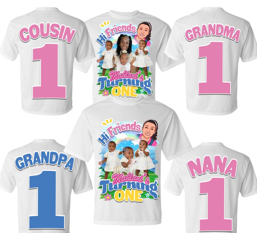Hi Friends, Ms Rachel Birthday Shirt, Mrs. Rachel Matching Family ...