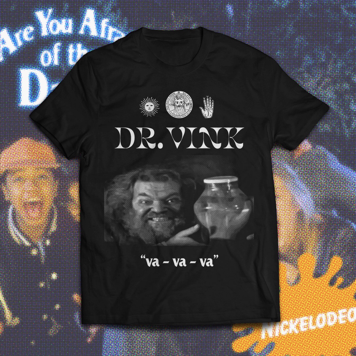 Dr. Vink With a "va Va Va" T-shirt Are You Afraid of the Dark Midnight ...