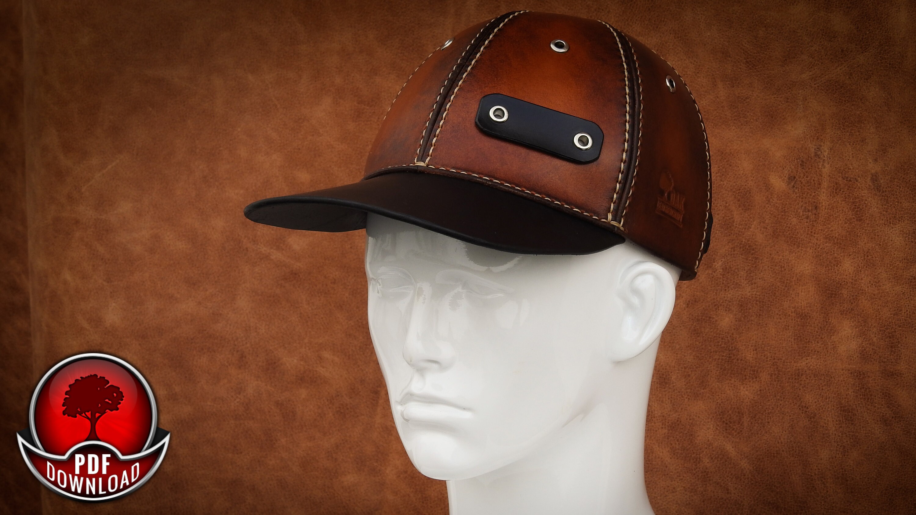 Leather Baseball Cap PDF Pattern Templates classic Version - Etsy Australia