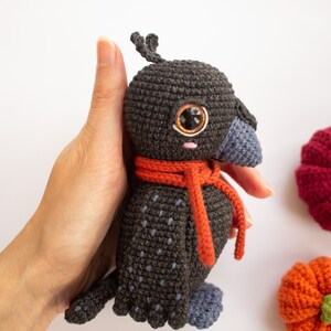 Crochet Raven Bird Pattern, Crow Amigurumi ENG - Etsy