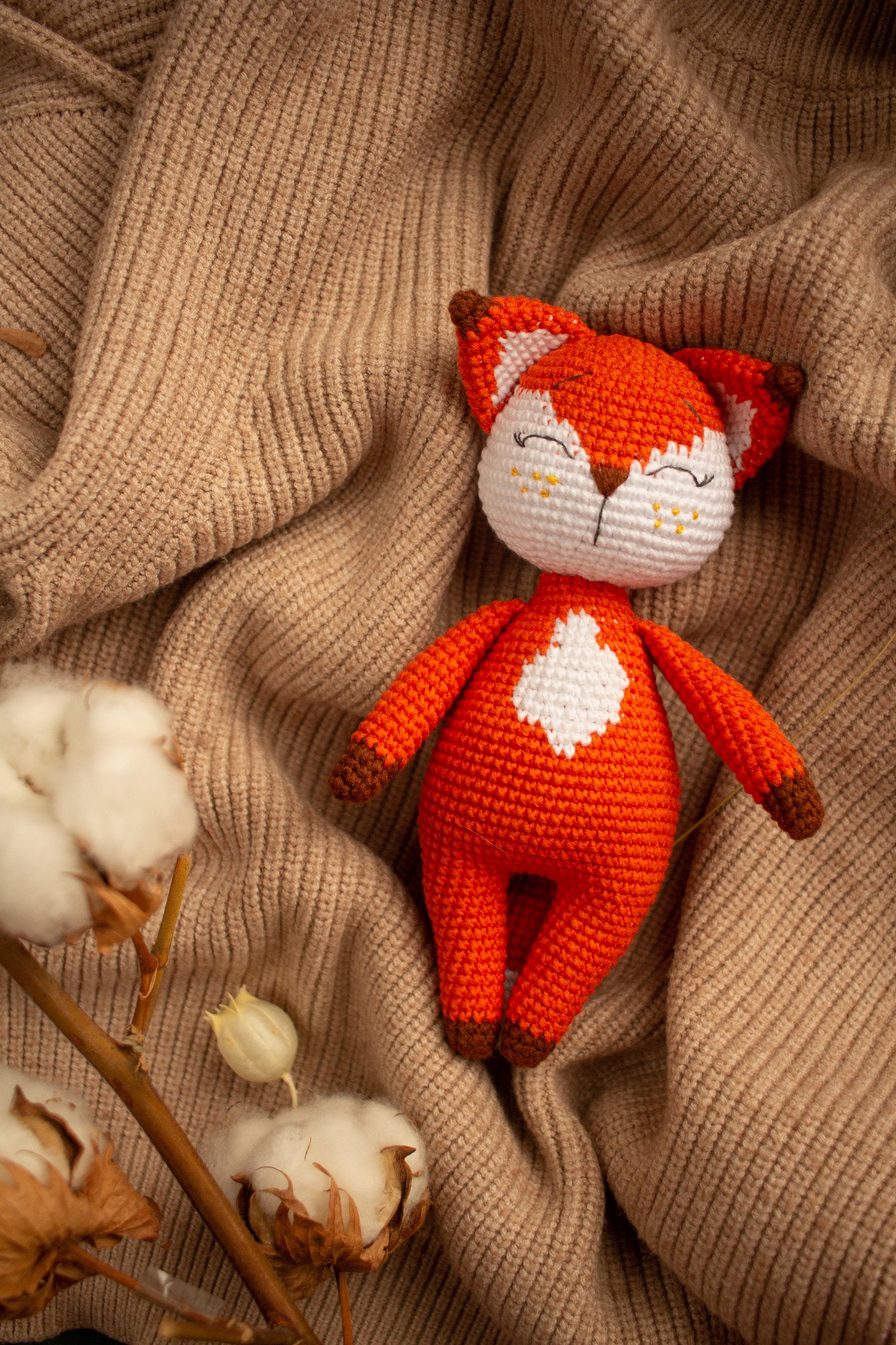 Crochet Fox Stuffed Animal Pattern Fox Amigurumi Pattern - Etsy