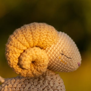 Ram Amigurumi Pattern, Crochet Sheep/lamb/aries Pattern ENG, UKR, GER ...