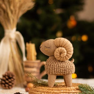 Ram Amigurumi Pattern, Crochet Sheep/lamb/aries Pattern ENG, UKR, GER ...