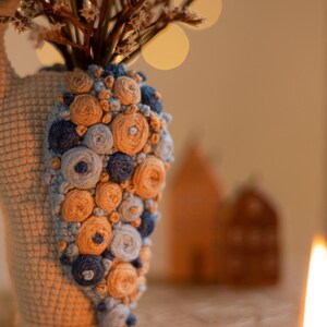 Crochet Heron Bird Amigurumi Pattern, Vase and Figurine (EN/UK) - Etsy