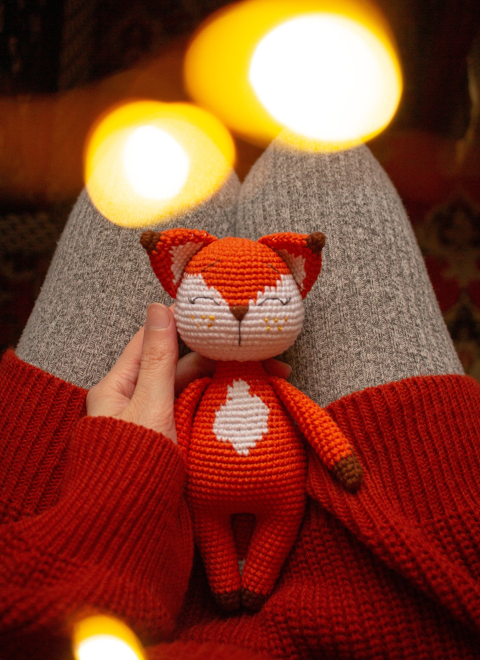 Crochet Fox Stuffed Animal Pattern Fox Amigurumi Pattern - Etsy