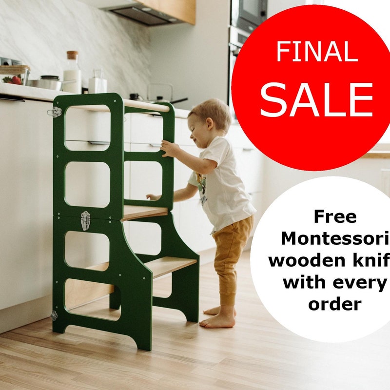 Montessori Tower - Etsy