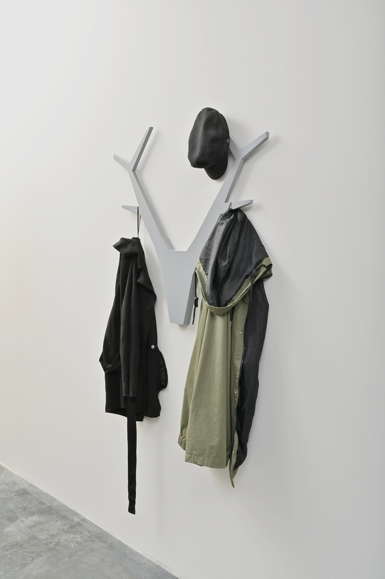 Coat Stand Gray Deer Shelf Deer Shelf Coat Hanger Hat - Etsy