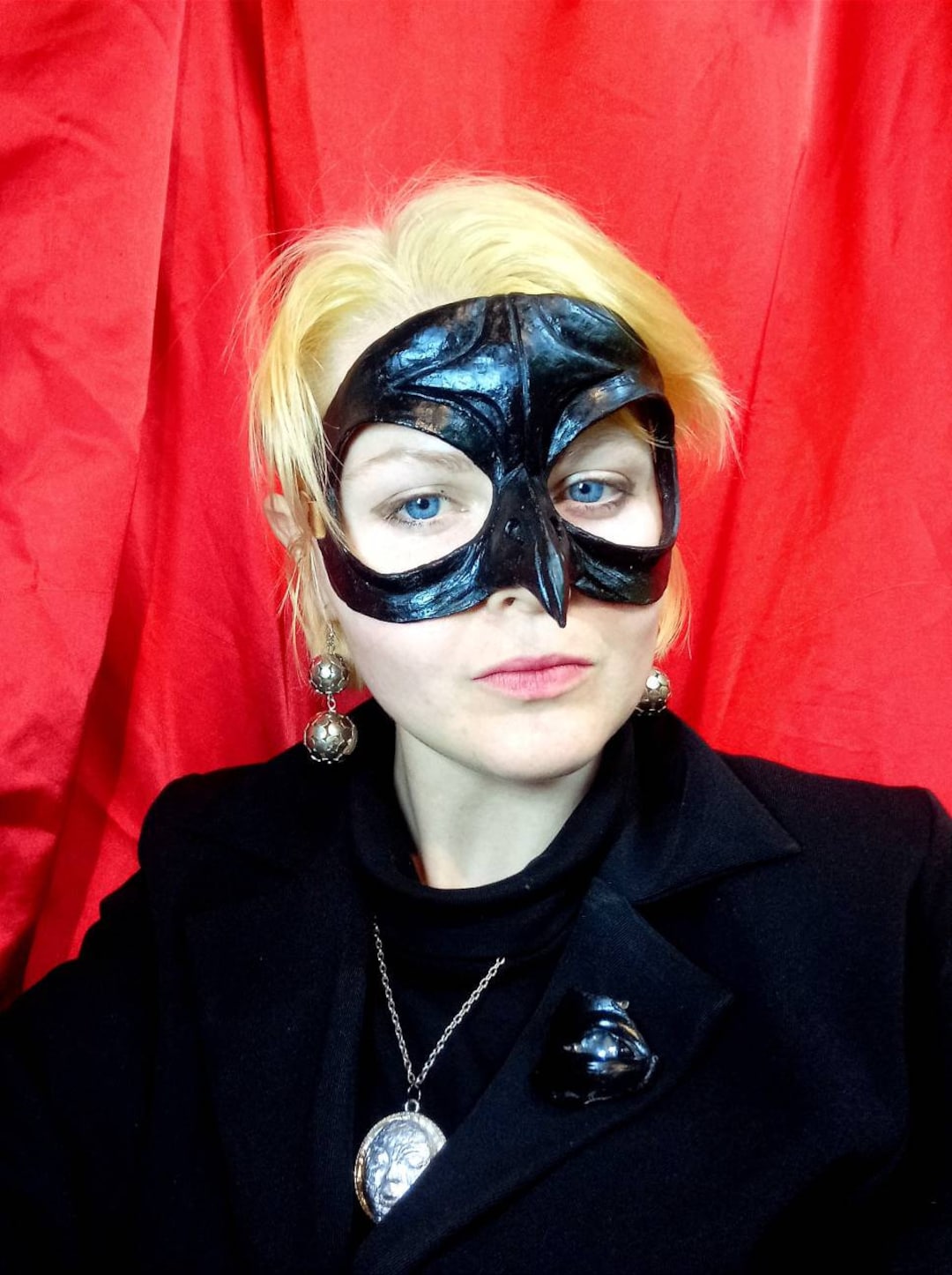 Owl Mask White Copy DIY Unpainted Animal Masquerade Silver Mascara Bird ...