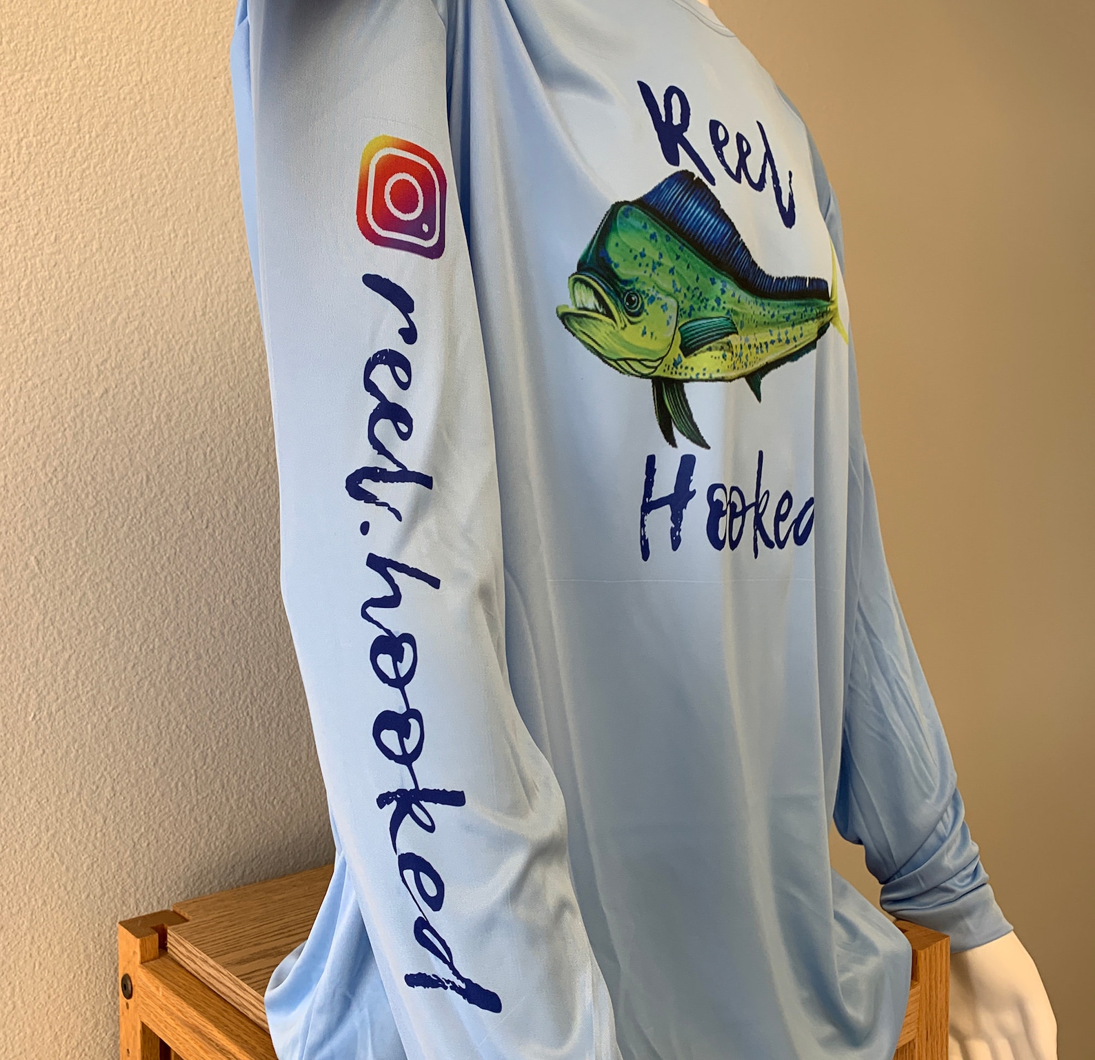 Custom Printed Long Sleeve 50 UPF PROTECTION Sun Shirt - Etsy