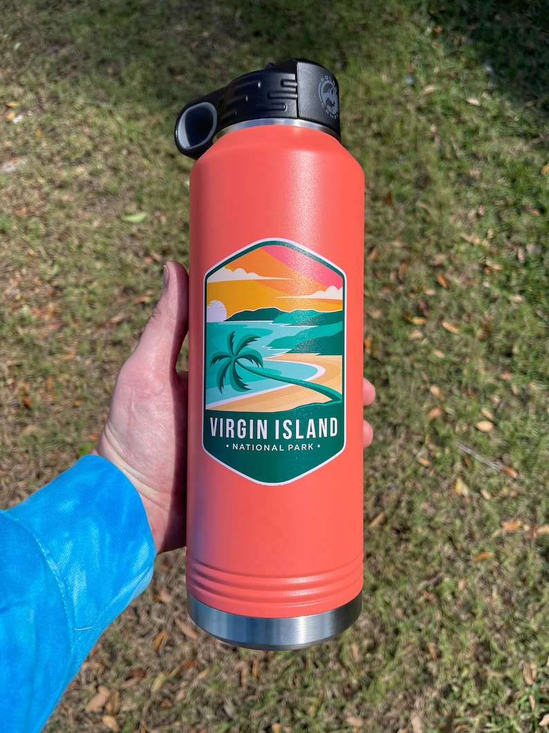 National Park Series 40oz Water Bottle pick Your Park and - Etsy