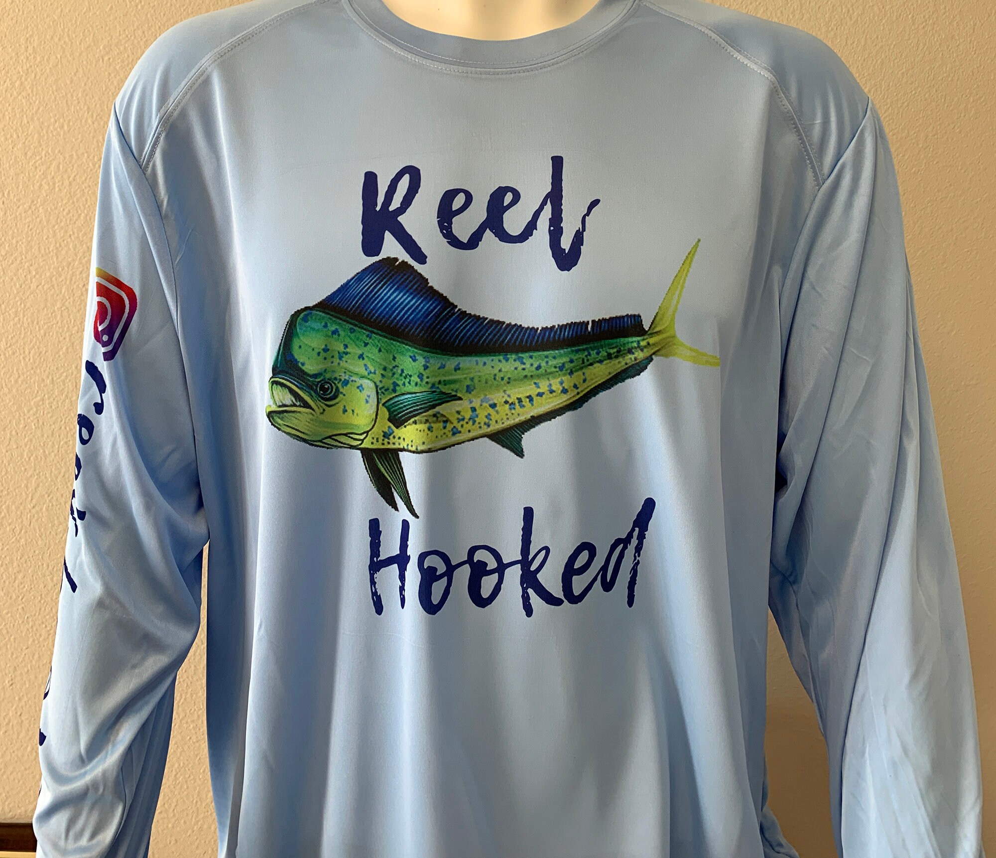 Custom Printed Long Sleeve 50 UPF PROTECTION Sun Shirt - Etsy