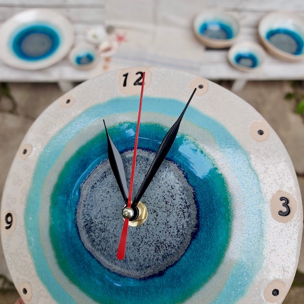 Pottery Wall Clocks - Etsy