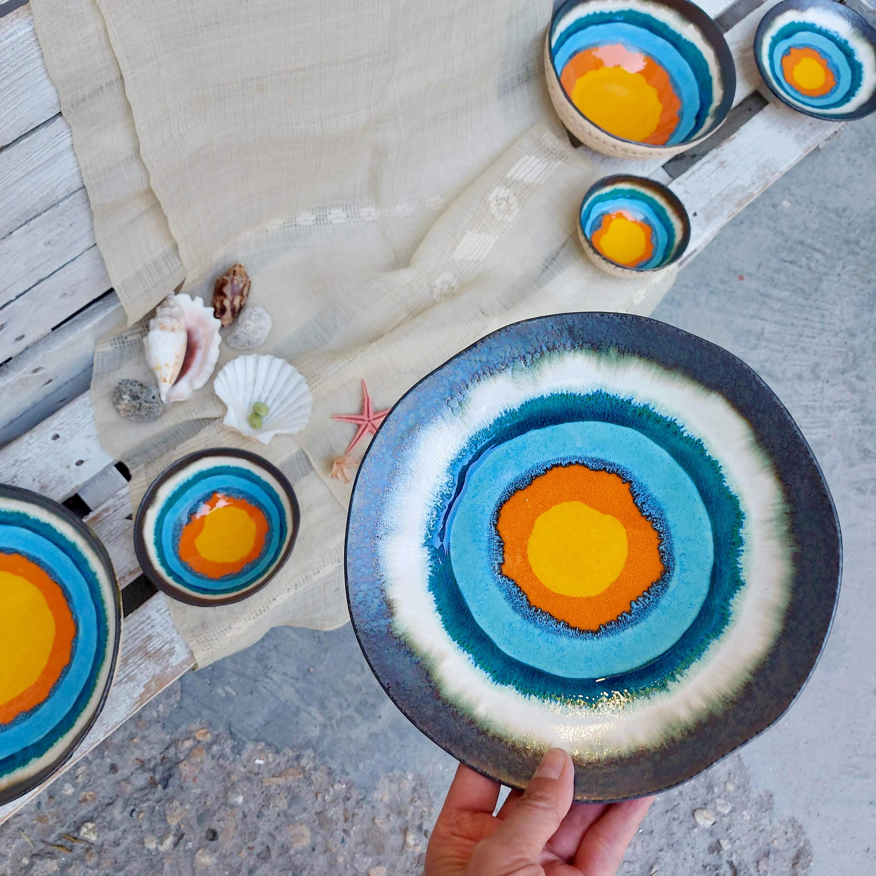 Ceramic Art, Ceramic Wall Plate, Home Decor, Handmade Pottery, Wall ...