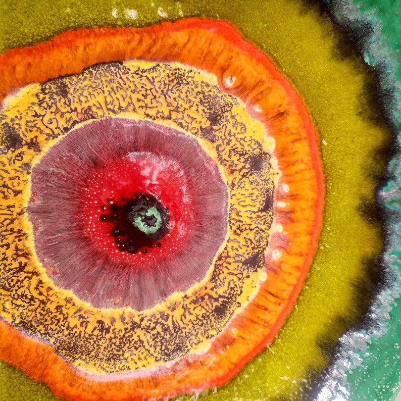 Ceramic Wall Decor Art Ceramic Handmade Pottery Wall Plate | Etsy