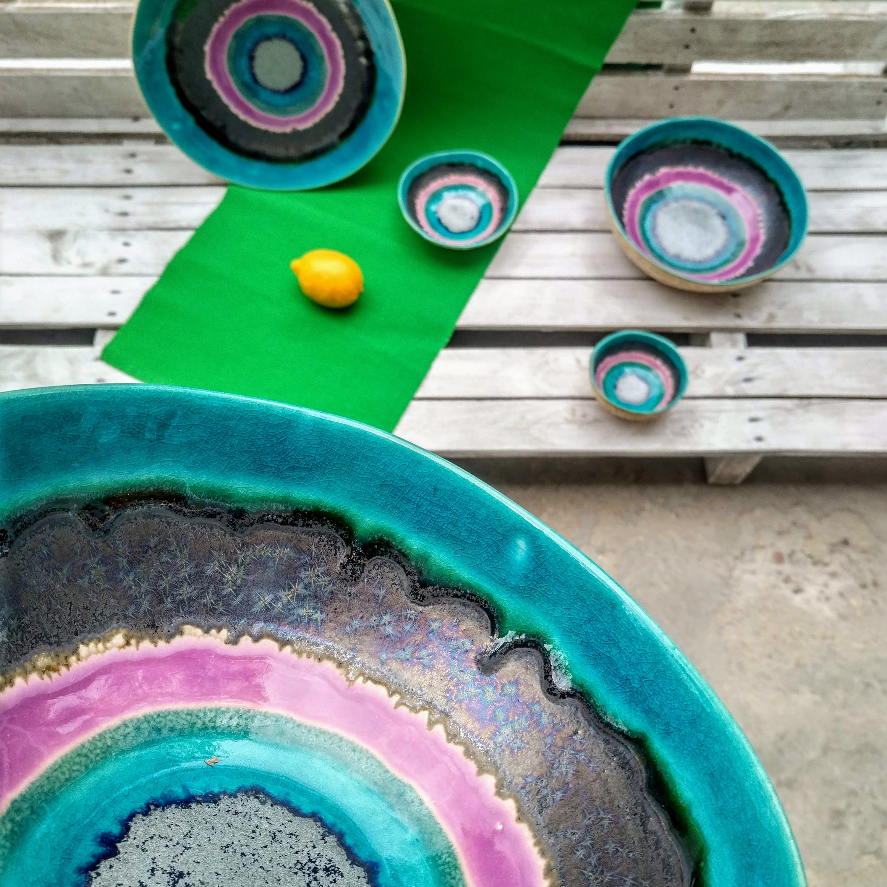 Colourful Bowl Ceramic Art Ceramic Bowl Modern Pottery | Etsy