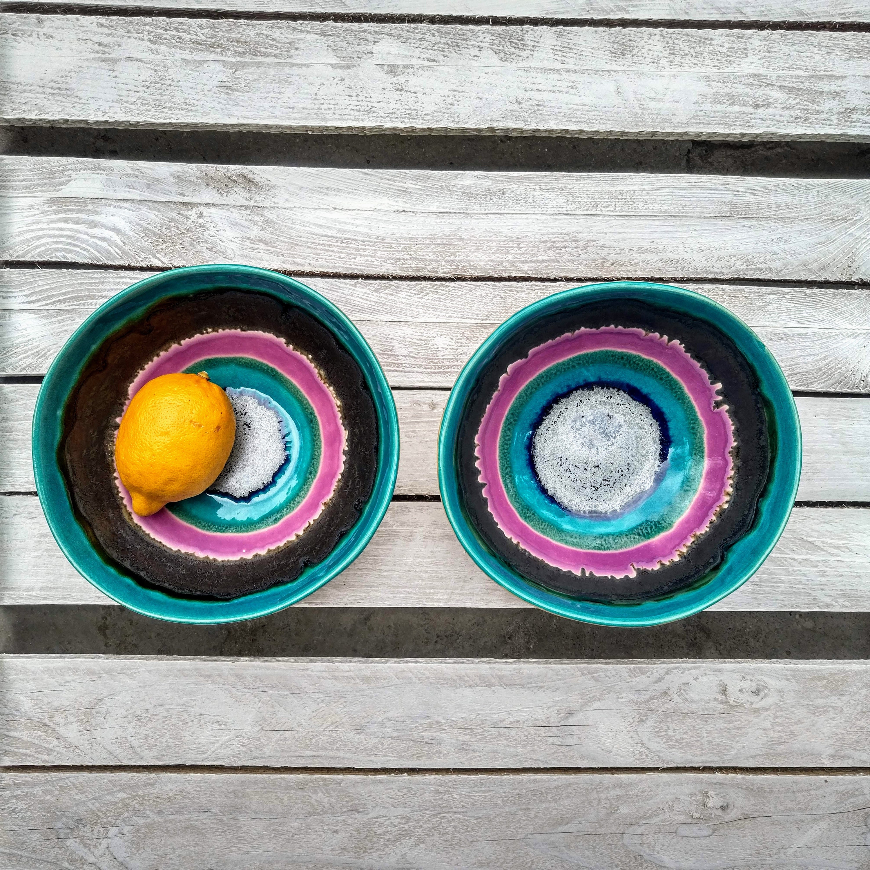 Colourful Bowl Ceramic Art Ceramic Bowl Modern Pottery | Etsy