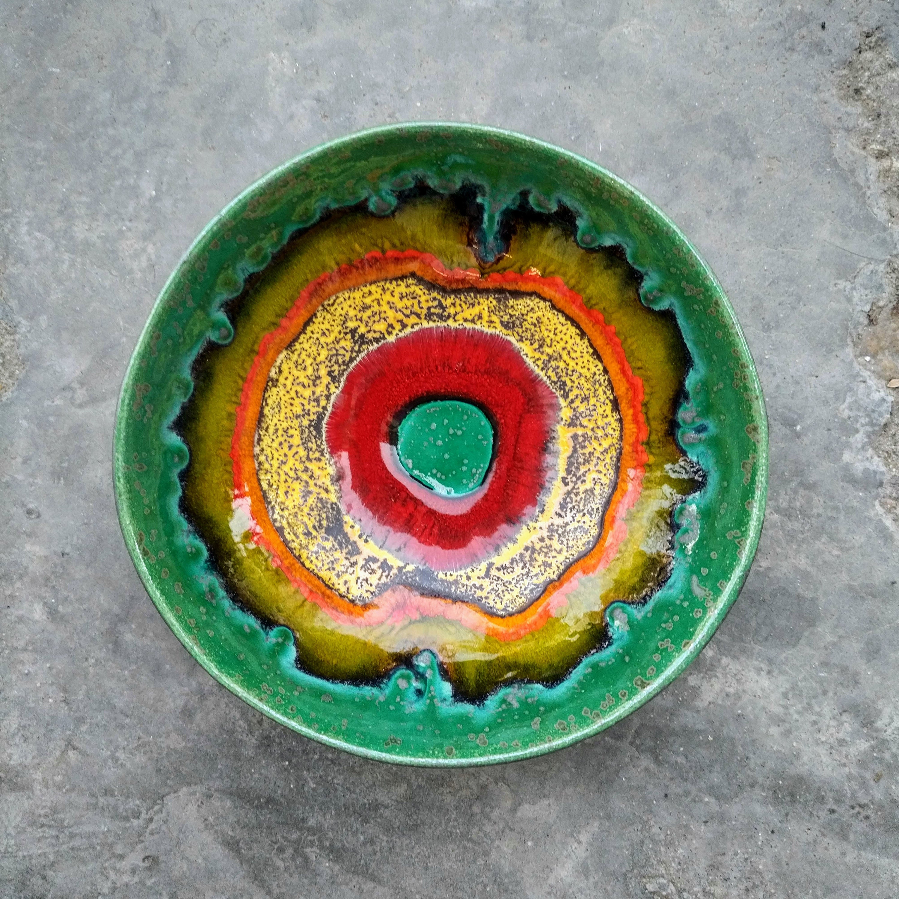 Ceramic Tapas Plate Handmade Unique Bowl Home Decor Fruits | Etsy