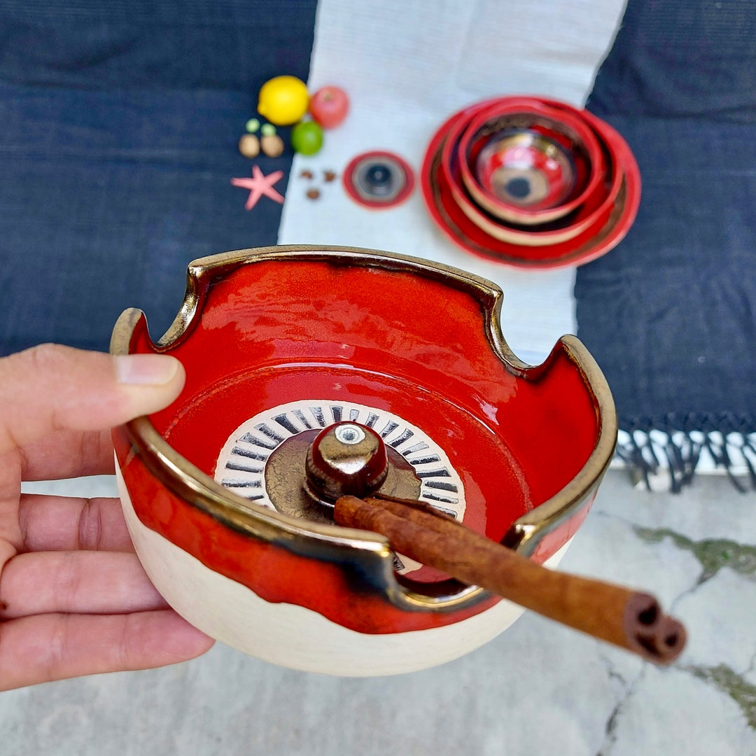 Unique Cigar Ashtray Ceramic Ashtray Handmade Ashtray Gift - Etsy