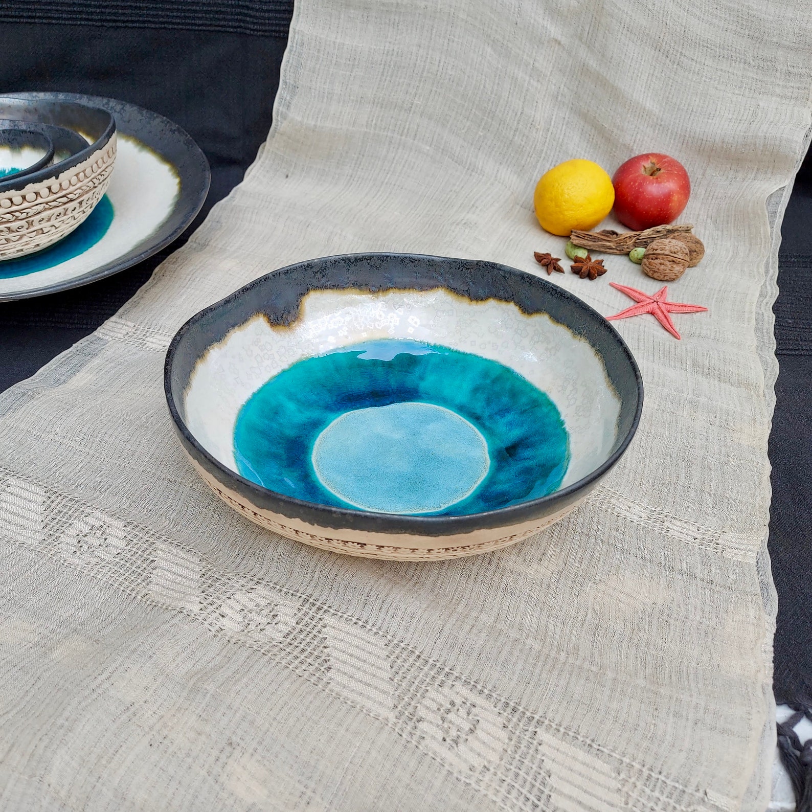 Modern Ceramic Bowl Pottery Gift Ceramic Bowl Handmade - Etsy