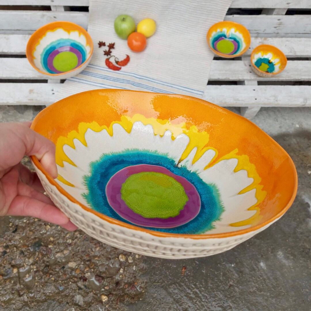 Modern Ceramic Bowl Pottery Gift Ceramic Bowl Handmade - Etsy