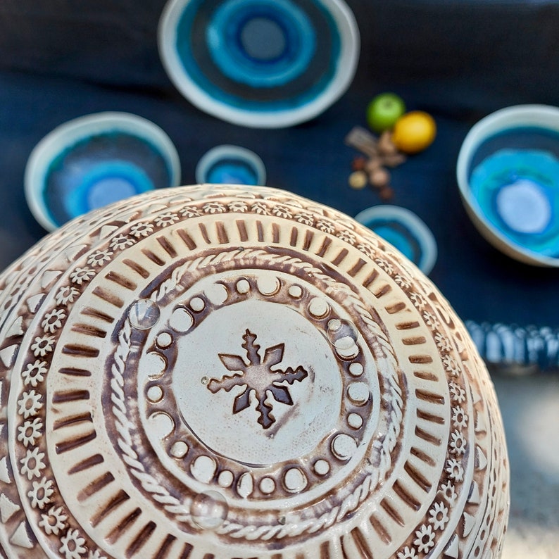 Ceramic Bowl Home Decor Handmade Pottery Modern Ceramic | Etsy