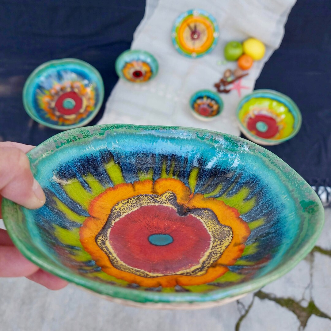 Plate Fruits Mini Ceramic Bowl Home Decor Bowl Nuts Spice - Etsy