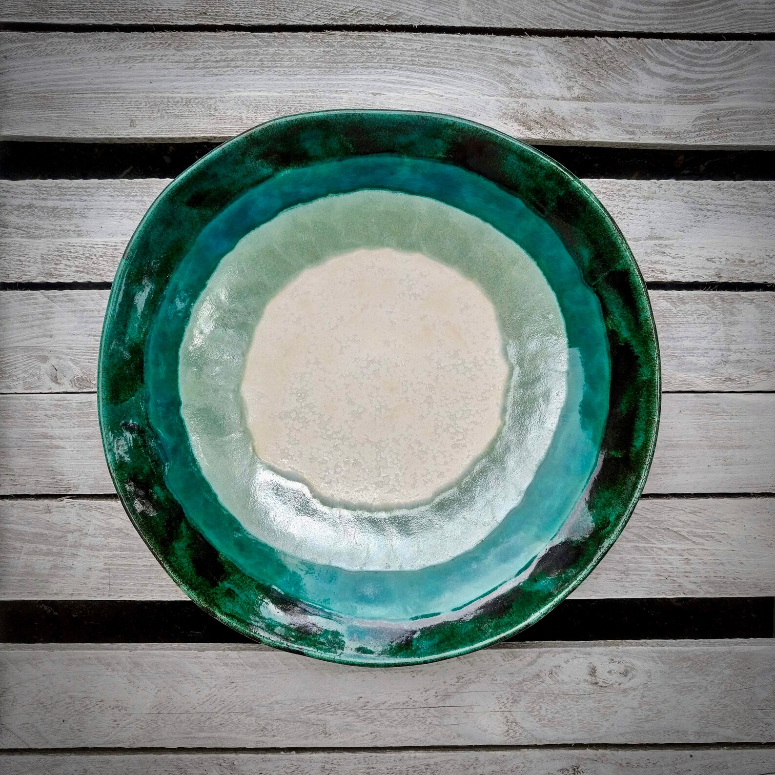 Modern Ceramic Plate Ceramic Fruit Bowl Handmade Plate Wall - Etsy