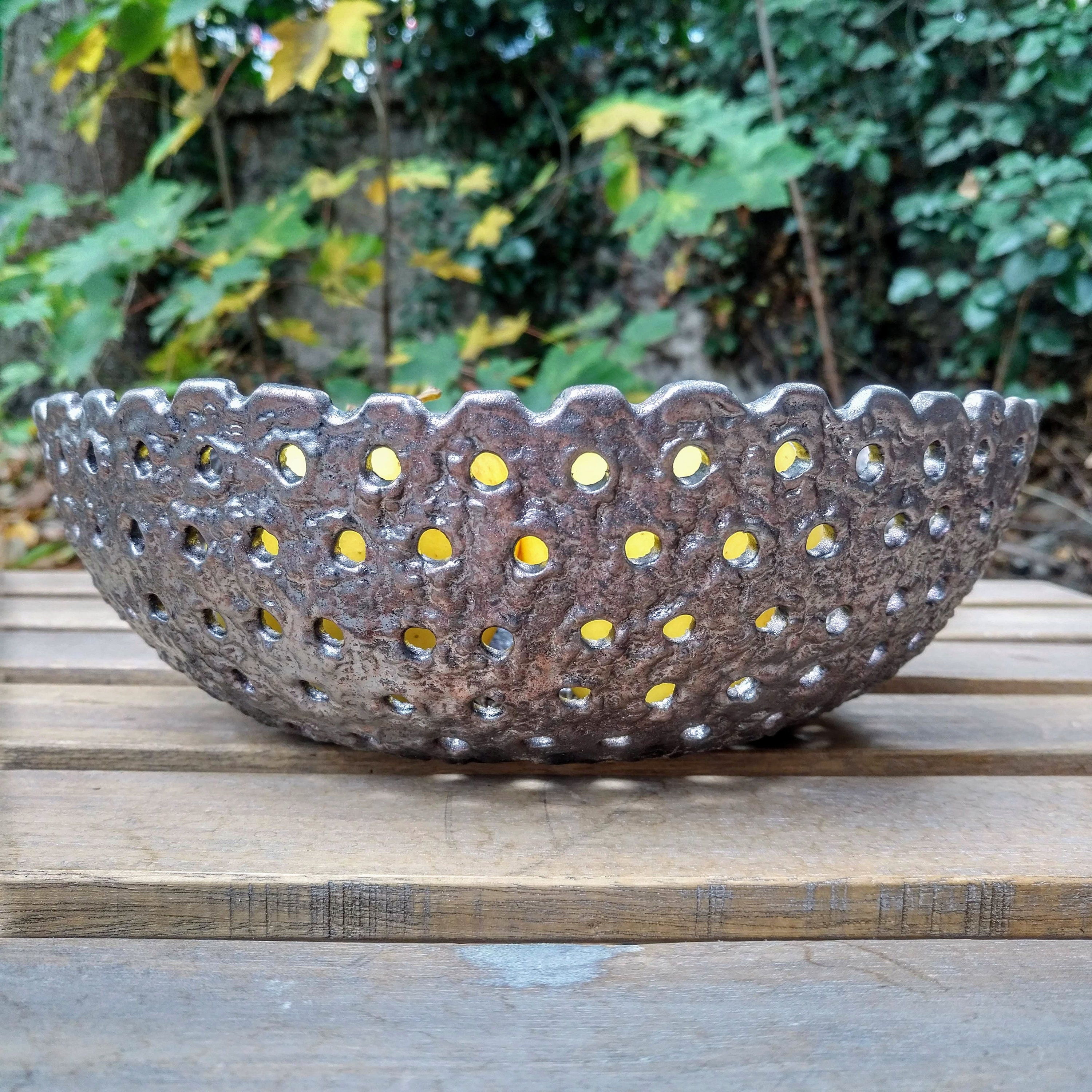 Contemporary Home Decor Ceramic Design Black Bowl Modern | Etsy