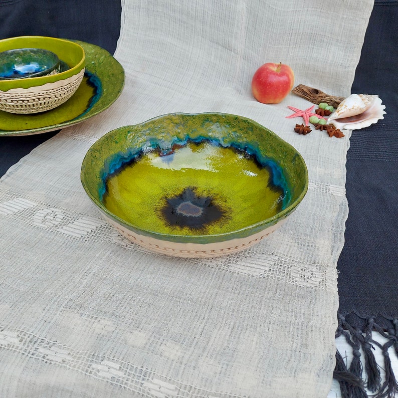 Fruit Bowl Ceramic Bowl Handmade Pottery Gift for Her | Etsy