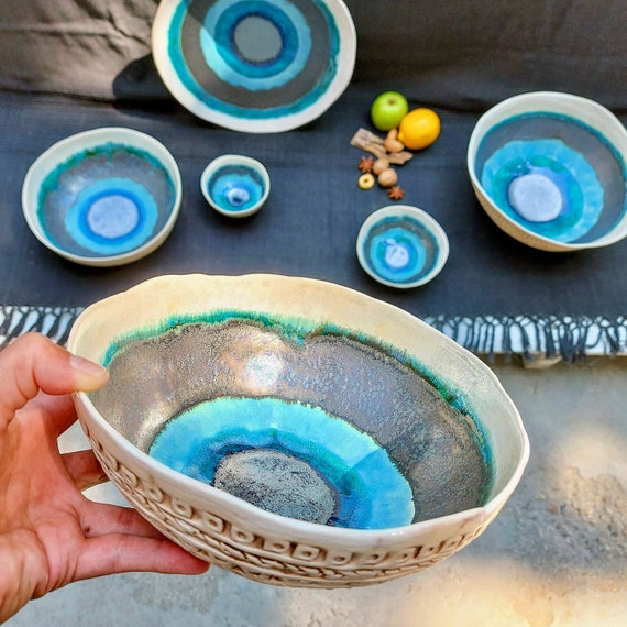 Ceramic Bowl Home Decor Handmade Pottery Modern Ceramic | Etsy