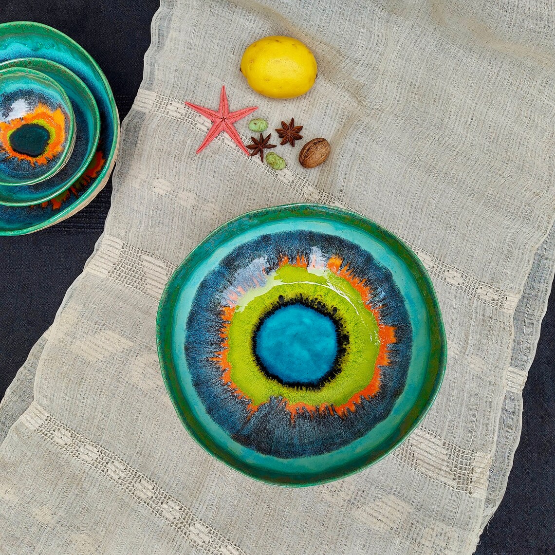 Fruit Bowl Ceramic Bowl Handmade Pottery Gift For Her | Etsy