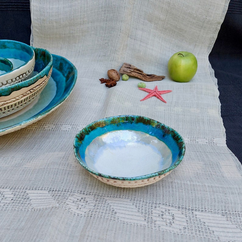 Ceramic Tapas Plate Handmade Unique Bowl Home Decor Fruits | Etsy