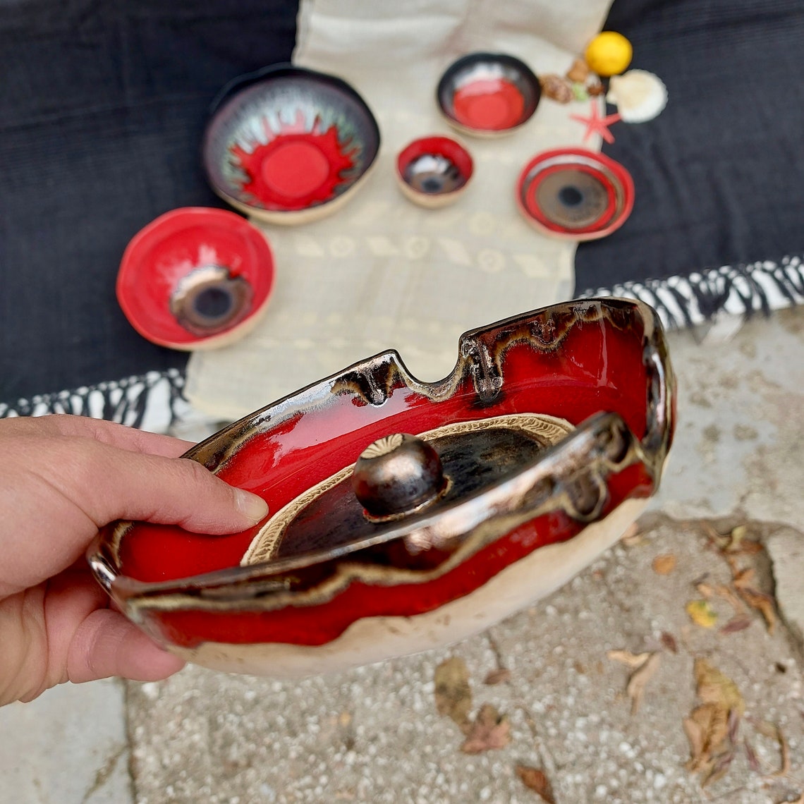 Unique Cigar Ashtray Ceramic Ashtray Handmade Ashtray Gift | Etsy