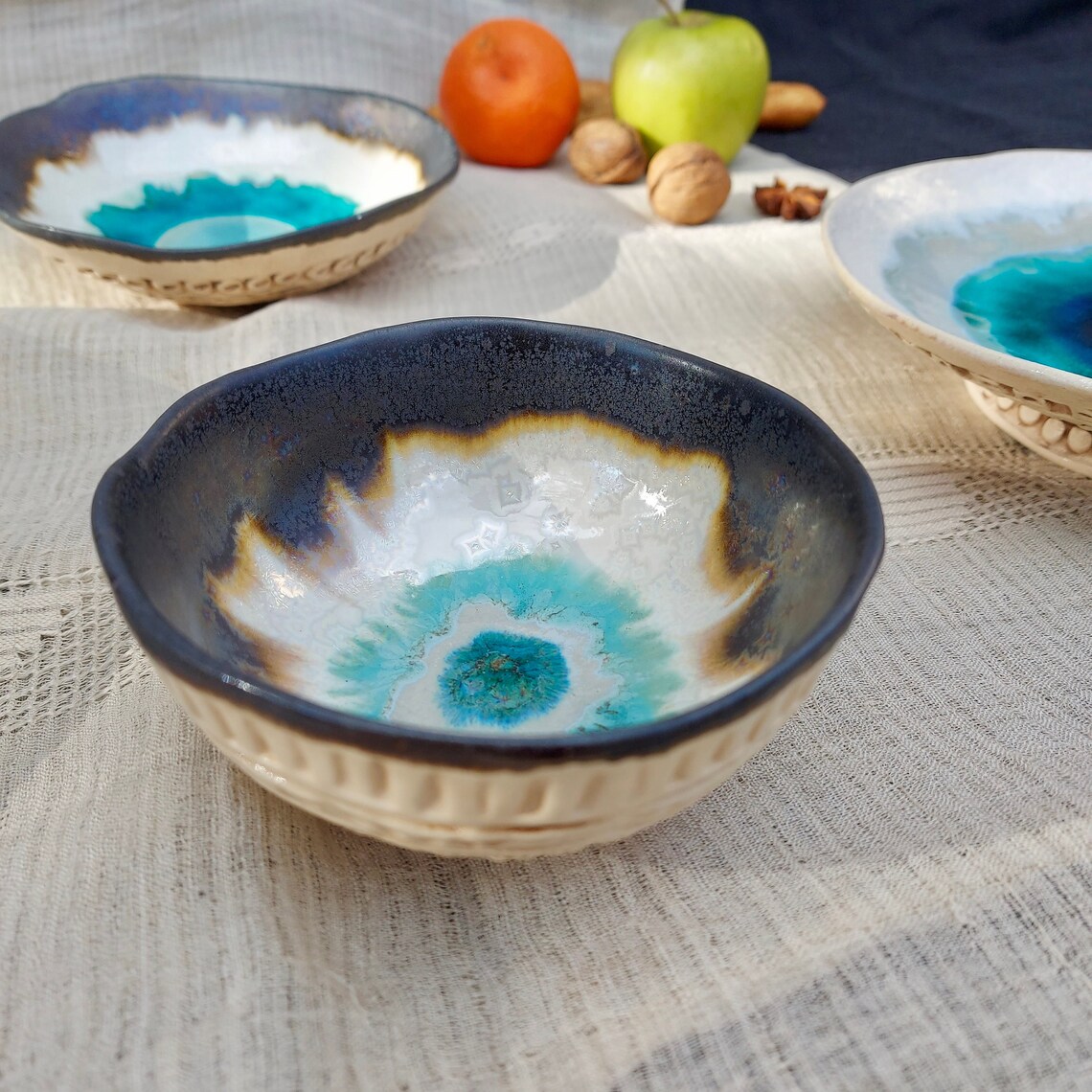 Snacks Bowl Gift for Her Handmade Bowl Contemporary Bowl - Etsy