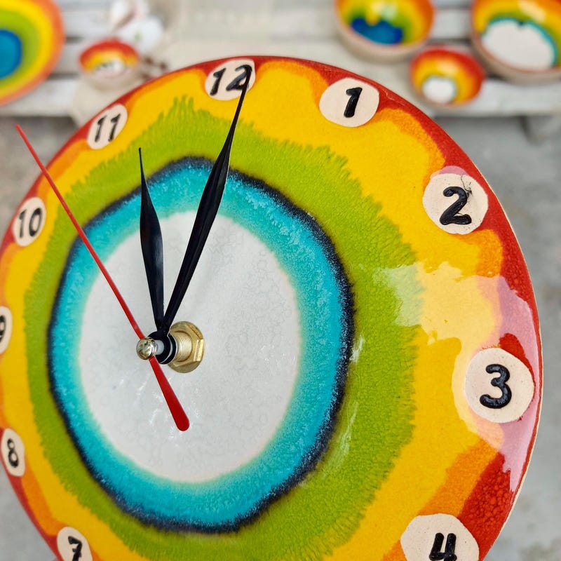 Handmade Clock - Etsy