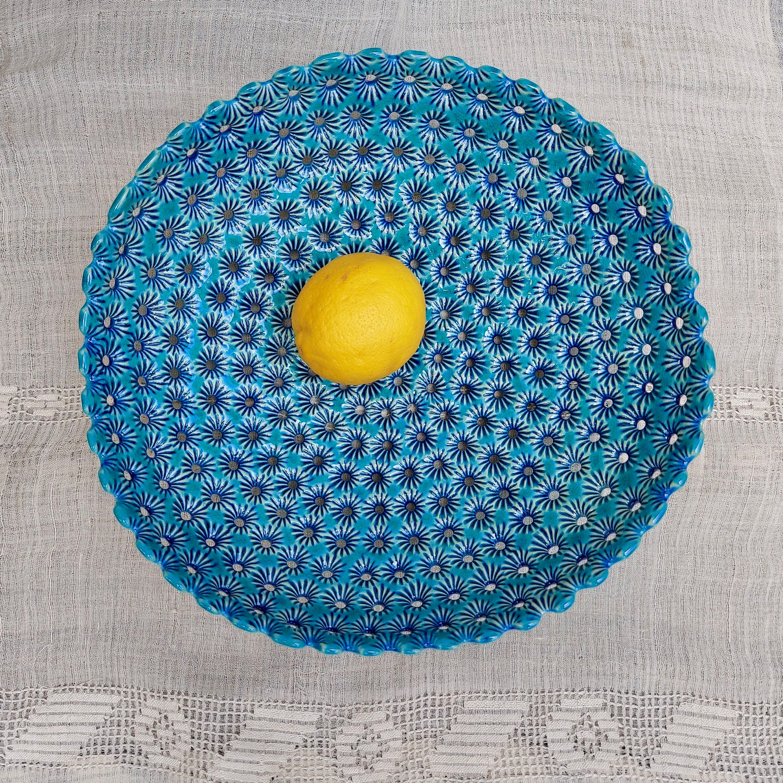 Blue Art Ceramic Bowl Wedding Gift Handmade Ceramic Pottery - Etsy
